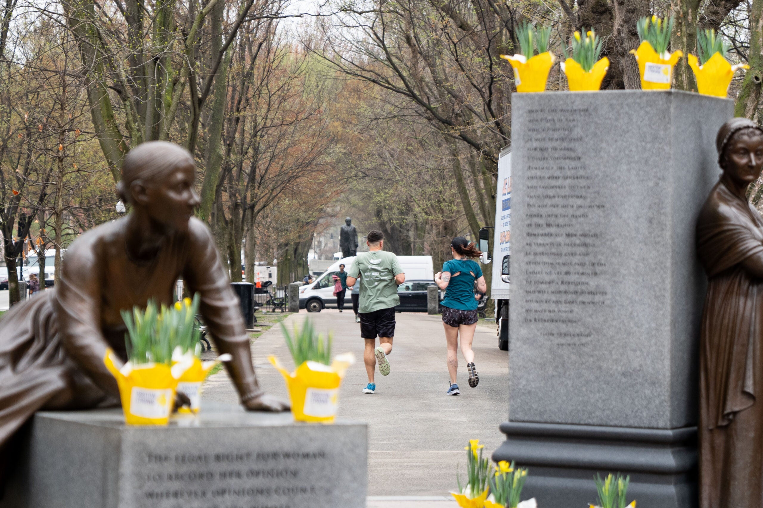 Boston Marathon weekend has officially begun. See the photos.