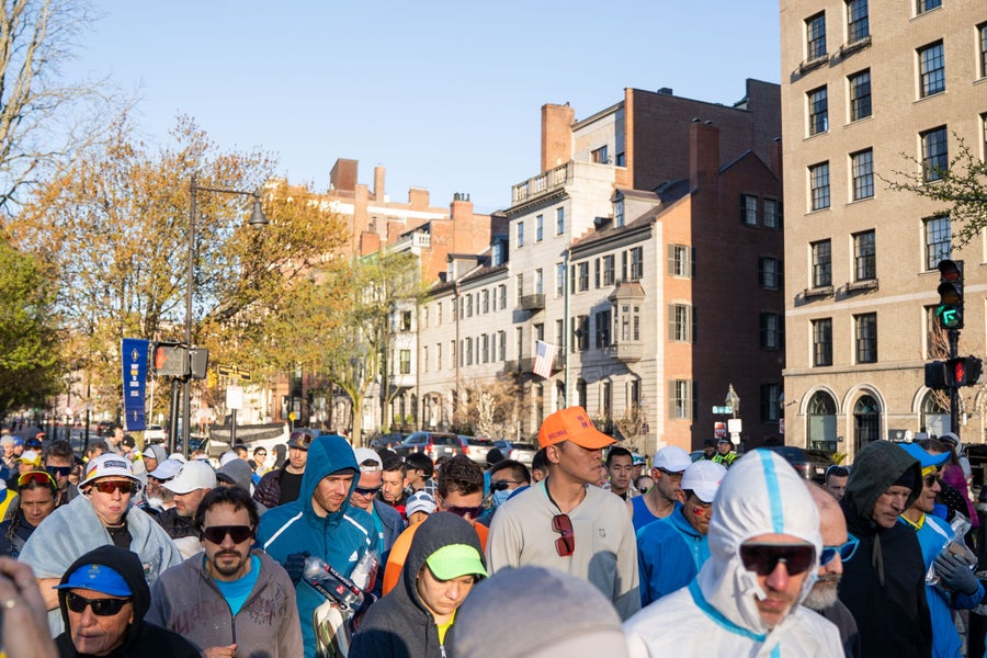 Boston Marathon weekend has officially begun. See the photos.