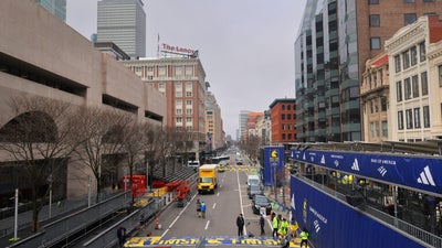 Here’s the city’s full list of road closures for Monday's Boston Marathon