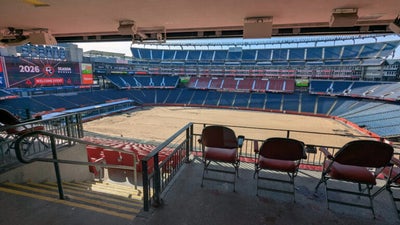 Patriots’ Brenden Schooler shares his opinion on grass vs. turf