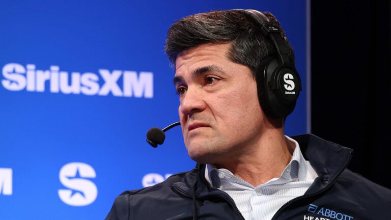 Tedy Bruschi's cameo in a Rhode Island local news fishing segment