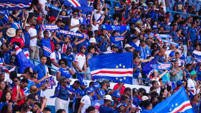 Boston fans welcomed Cape Verde ahead of the World Cup