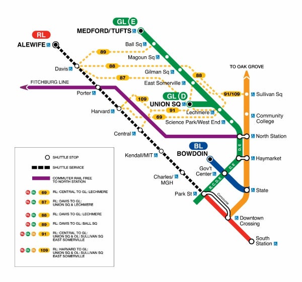 Enjoy the Red Line now, a big chunk of it will shut down after the ...